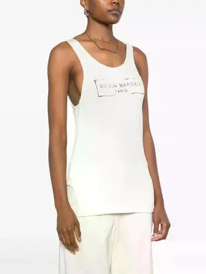 MAISON MARGIELA Logo-print Tank Top