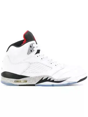 JORDAN Air 5 Retro Cement Sneakers - White