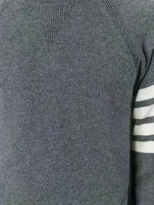 Thom Browne 4-bar Crew Neck Cashmere Jumper