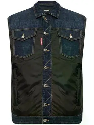 Dsquared2 Logo Tag Gilet - Black