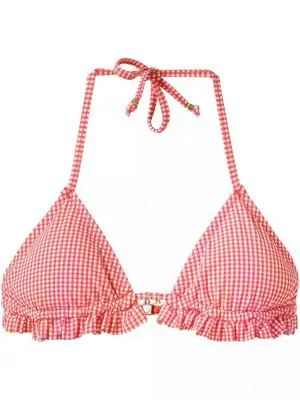 AMIR SLAMA 9170 Polyamide Bikini Top - Red