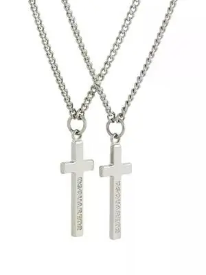 Dsquared2 Double Cross Necklace