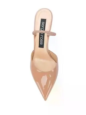 SERGIO ROSSI Godiva 75mm Pumps - Neutrals