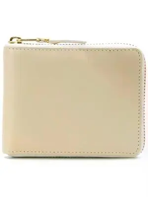 Comme Des Garçons Classic Zip Around Wallet - Neutrals
