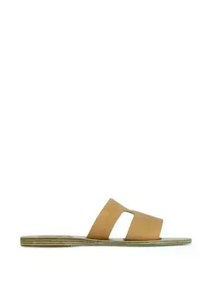 ANCIENT GREEK SANDALS Apteros Sandals - Brown
