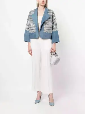 EDWARD ACHOUR PARIS Knitted Open-front Jacket