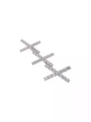 ALINKA 18k White Gold Katia Diamond Right Ear Cuff - Metallic