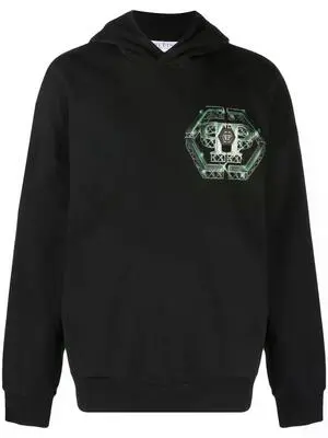 Philipp Plein Trimmed Sweatshirts Hoodies For Men