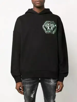 Philipp Plein Graphic Print Hoodie