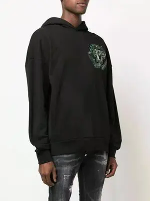 Philipp Plein Graphic Print Hoodie