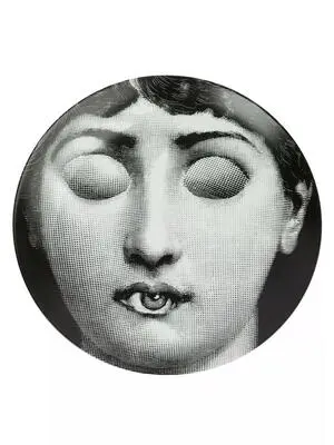 FORNASETTI Portrait Print Plate