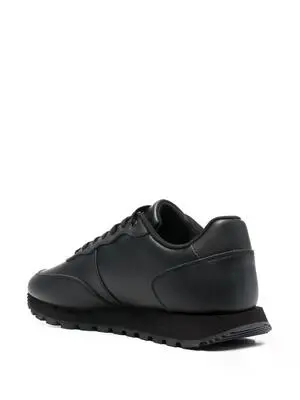 Tommy Hilfiger Logo Patch Low-top Sneakers - Black