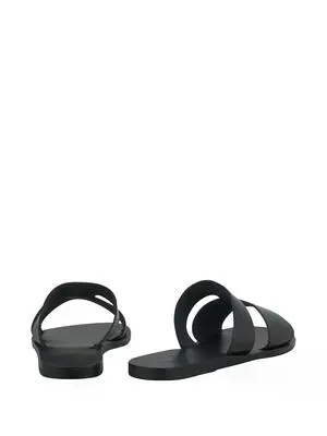 ANCIENT GREEK SANDALS Slip-on Leather Sandals - Black