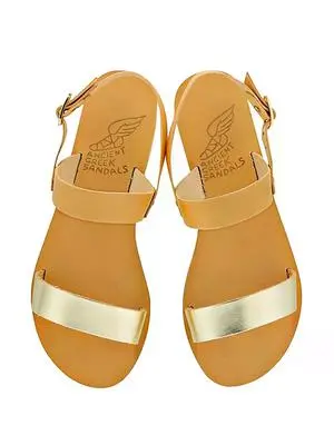 ANCIENT GREEK SANDALS Clio Flat Sandals - Neutrals