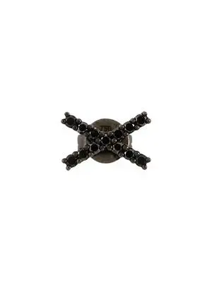 ALINKA 18kt White Gold Katia Diamond Stud Earring - Black