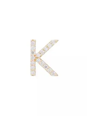 ALINKA 18kt Gold Id Diamond Stud Earring - Metallic