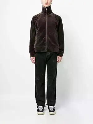 MASTERMIND WORLD Skull-embroidered Zip-up Jacket