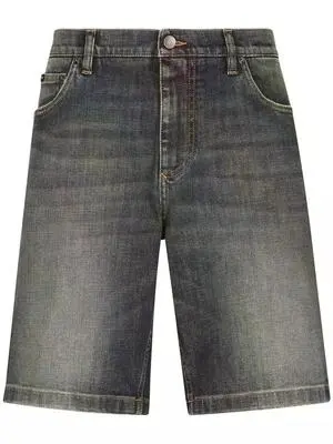 Dolce & Gabbana Knee-length Denim Shorts
