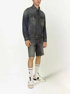 Dolce & Gabbana Knee-length Denim Shorts