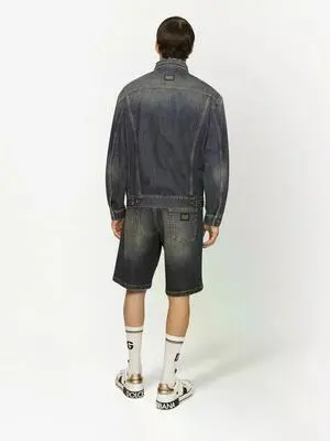 Dolce & Gabbana Knee-length Denim Shorts