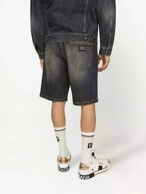 Dolce & Gabbana Knee-length Denim Shorts
