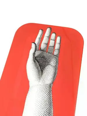 FORNASETTI Arm Print Tray