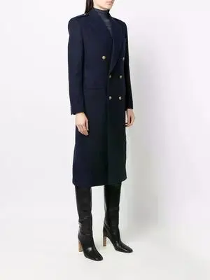 Saint Laurent Double-breasted Tailored Coat