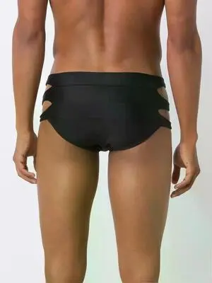 AMIR SLAMA Cut Out Swim Trunks