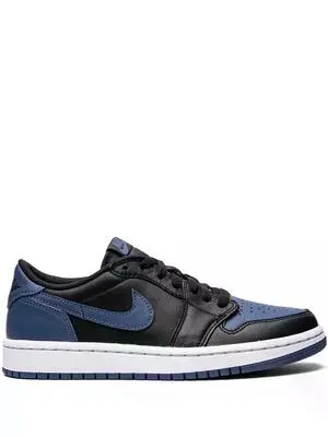 JORDAN Air 1 Low Og Mystic Navy Sneakers - Black