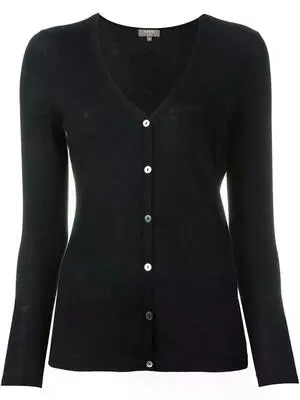 N.peal Cashmere Superfine V-neck Cardigan