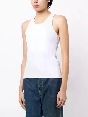 Helmut Lang Sleeveless Scoop-neck Top