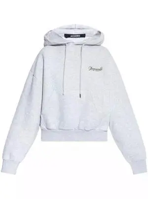 Jacquemus Embroidered Sweatshirts Hoodies For Women