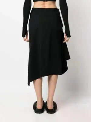 JW Anderson Asymmetric Draped Midi Skirt
