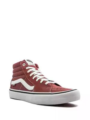 VANS Sk8 Hi Pro Sneakers - Red