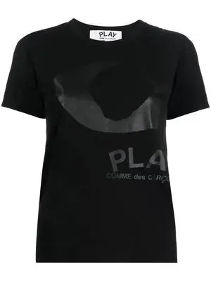 Play Comme Des Garcon Eye Print T-shirt