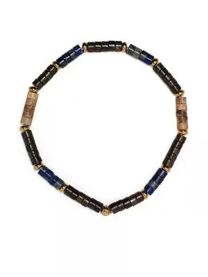 NIALAYA JEWELRY Turquoise Beaded Bracelet - Brown