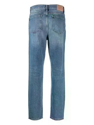 TWINSET Stonewashed Straight-leg Jeans