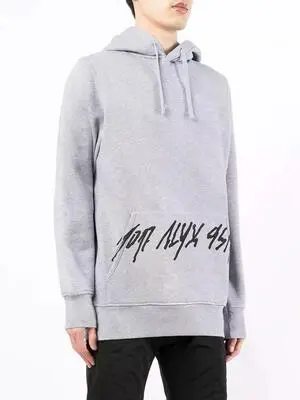 1017 Alyx 9sm Logo-print Drawstring Hoodie