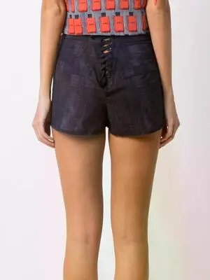 AMIR SLAMA Denim Shorts