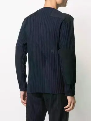 N.peal Drawstring-neck Ribbed Sweater