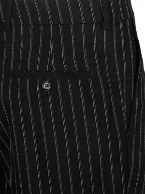 AMI Paris Pinstriped Tapered Virgin Wool Trousers