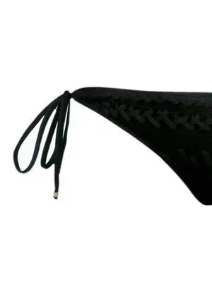 AMIR SLAMA Woven Bikini Set