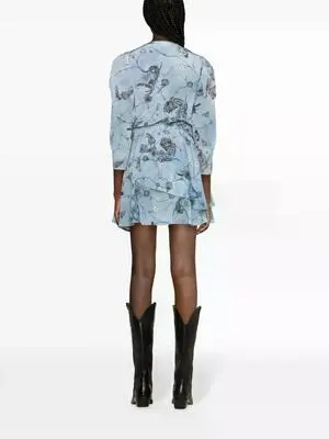 Zadig&Voltaire Rogers Silk Mini Dress