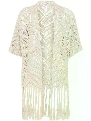 Brunello Cucinelli Opera Macramé Cardigan
