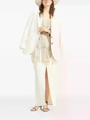 Brunello Cucinelli Opera Macramé Cardigan