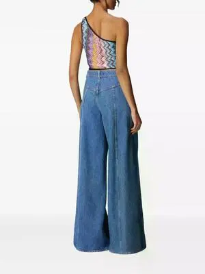 Missoni Zigzag One-shoulder Top
