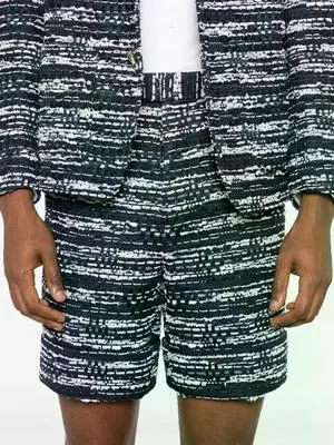 Thom Browne Tweed Tailored Shorts
