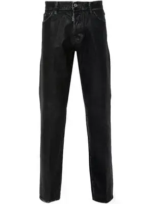 Dsquared2 Garment-dyed Straight Leg Jeans