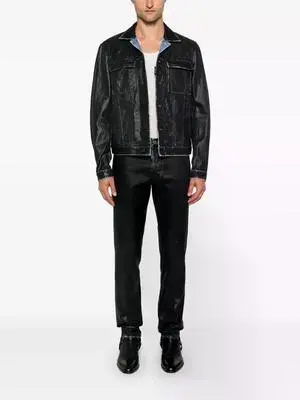 Dsquared2 Garment-dyed Straight Leg Jeans