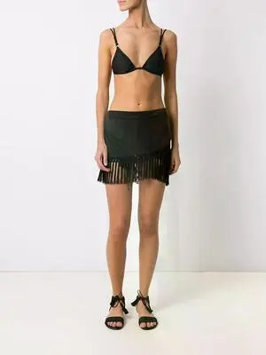AMIR SLAMA Fringed Skirt